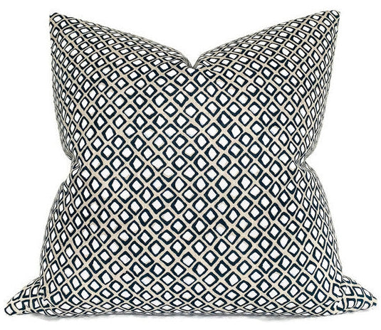 Diamond Buti Pillow Cover in Chalk, Walter G Textiles – DEKOWE