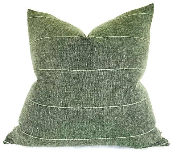 Faso Pillow Cover in Drake Green – DEKOWE
