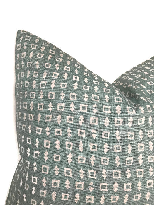 Wabi Pillow Cover in Ocean, Peter Dunham Textiles – DEKOWE